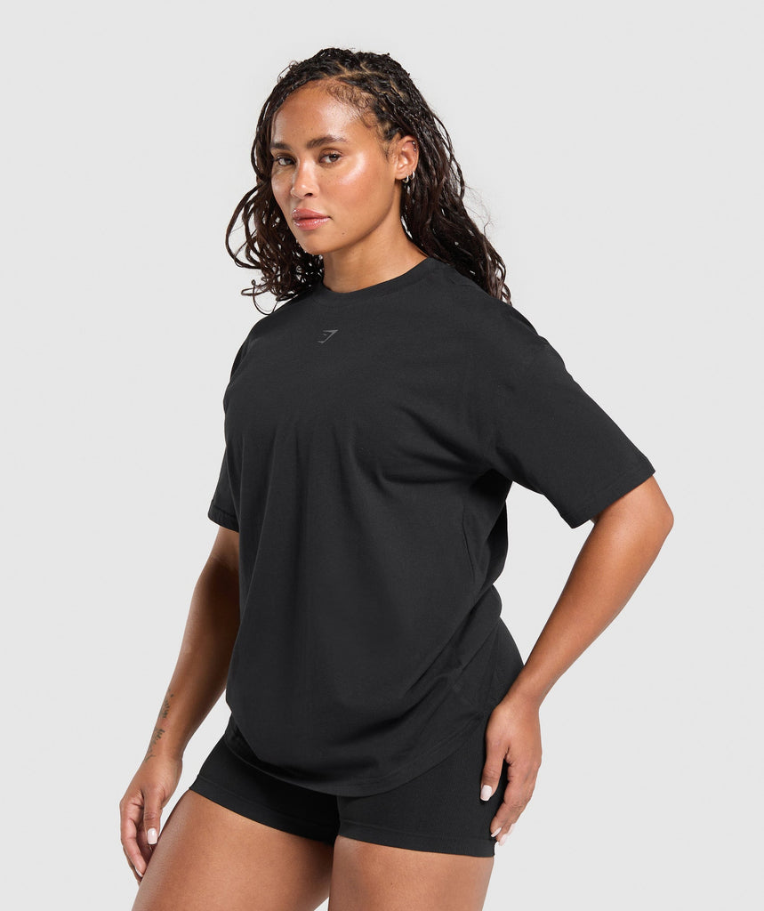 Gymshark Gritty Muscle Mommy Graphic T-Shirt - Black | Gymshark