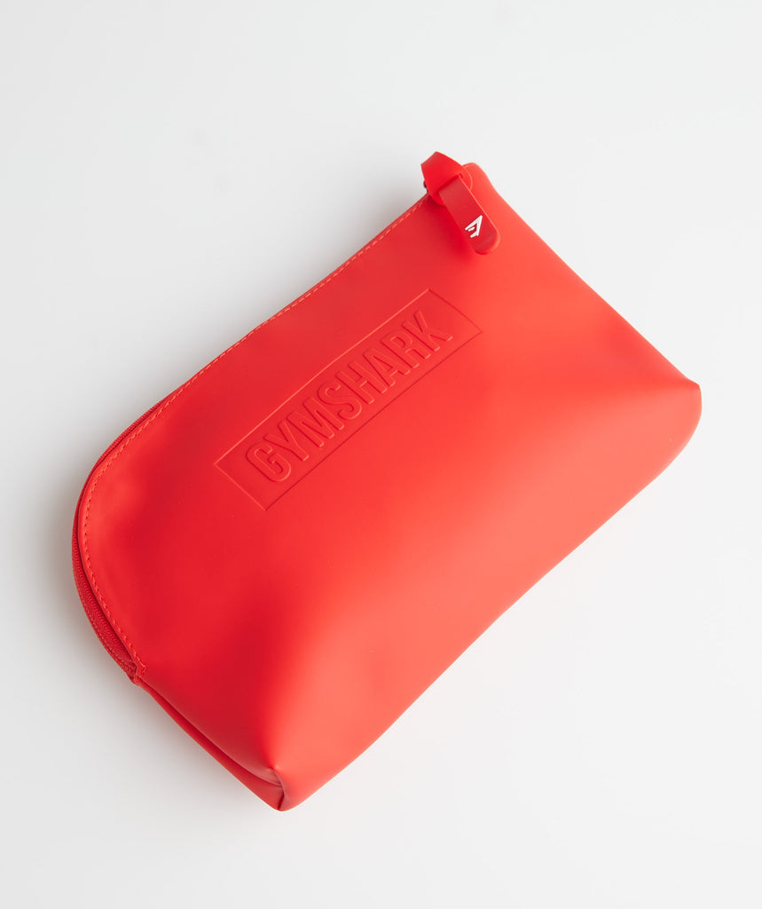 Gymshark Everyday Zip Pouch - Chilli Red | Gymshark