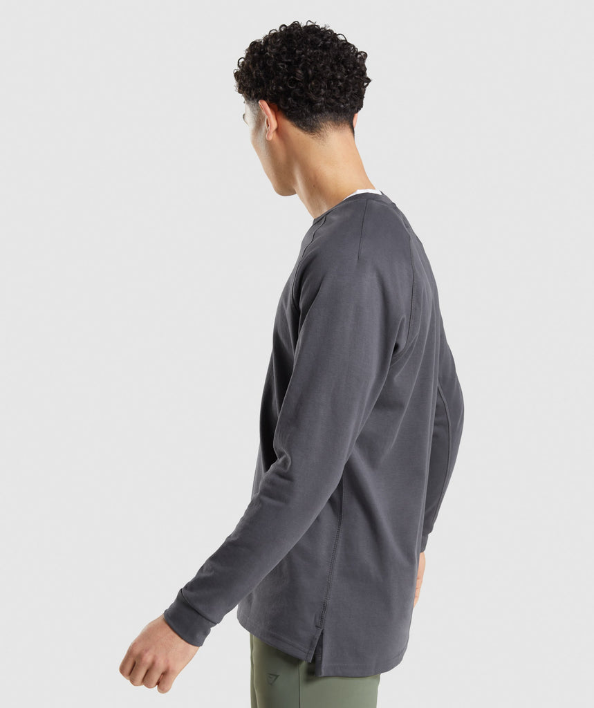 Gymshark Studio Crew - Onyx Grey | Gymshark